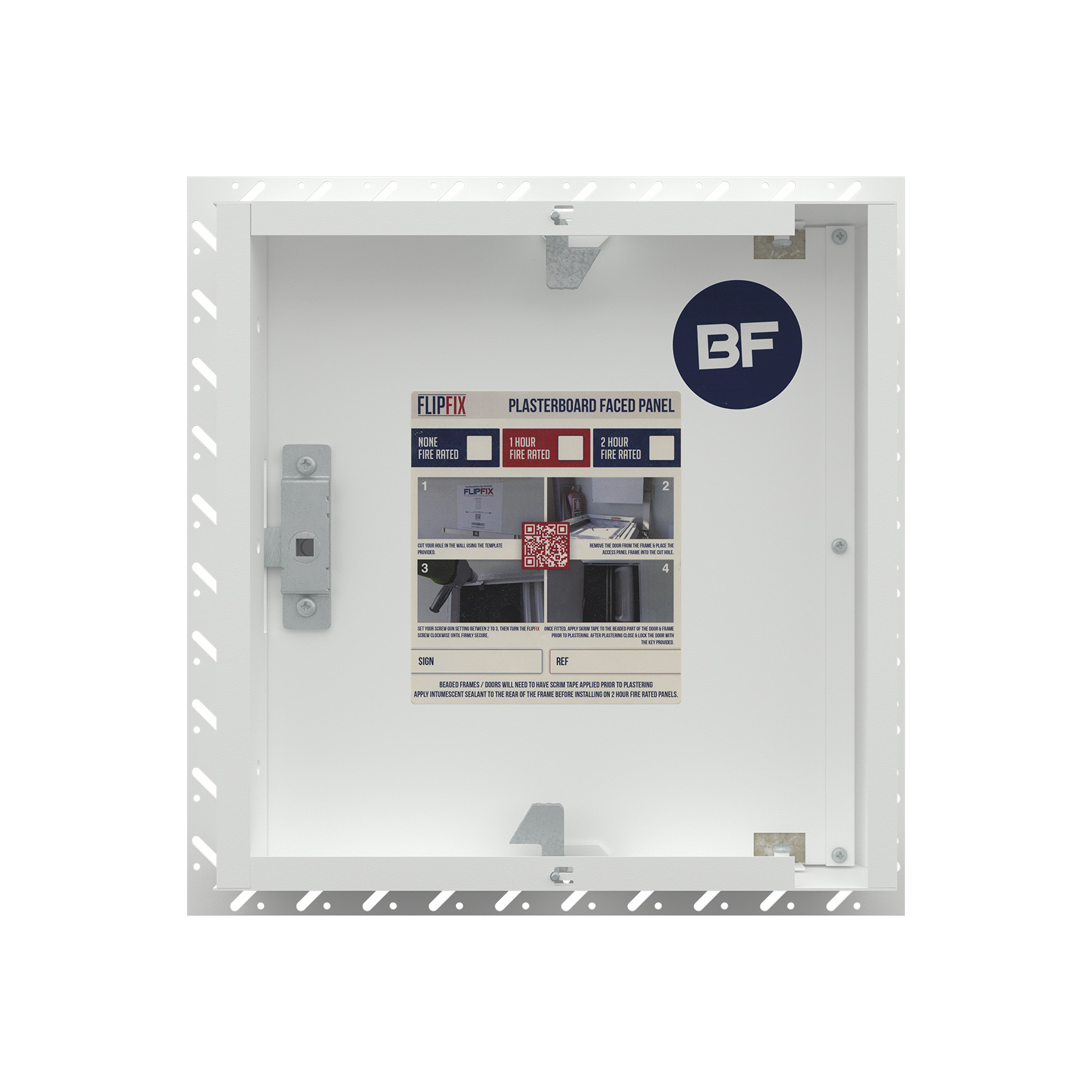 FlipFix Plasterboard Access Panel (Beaded Frame) - No Fire Rating ...